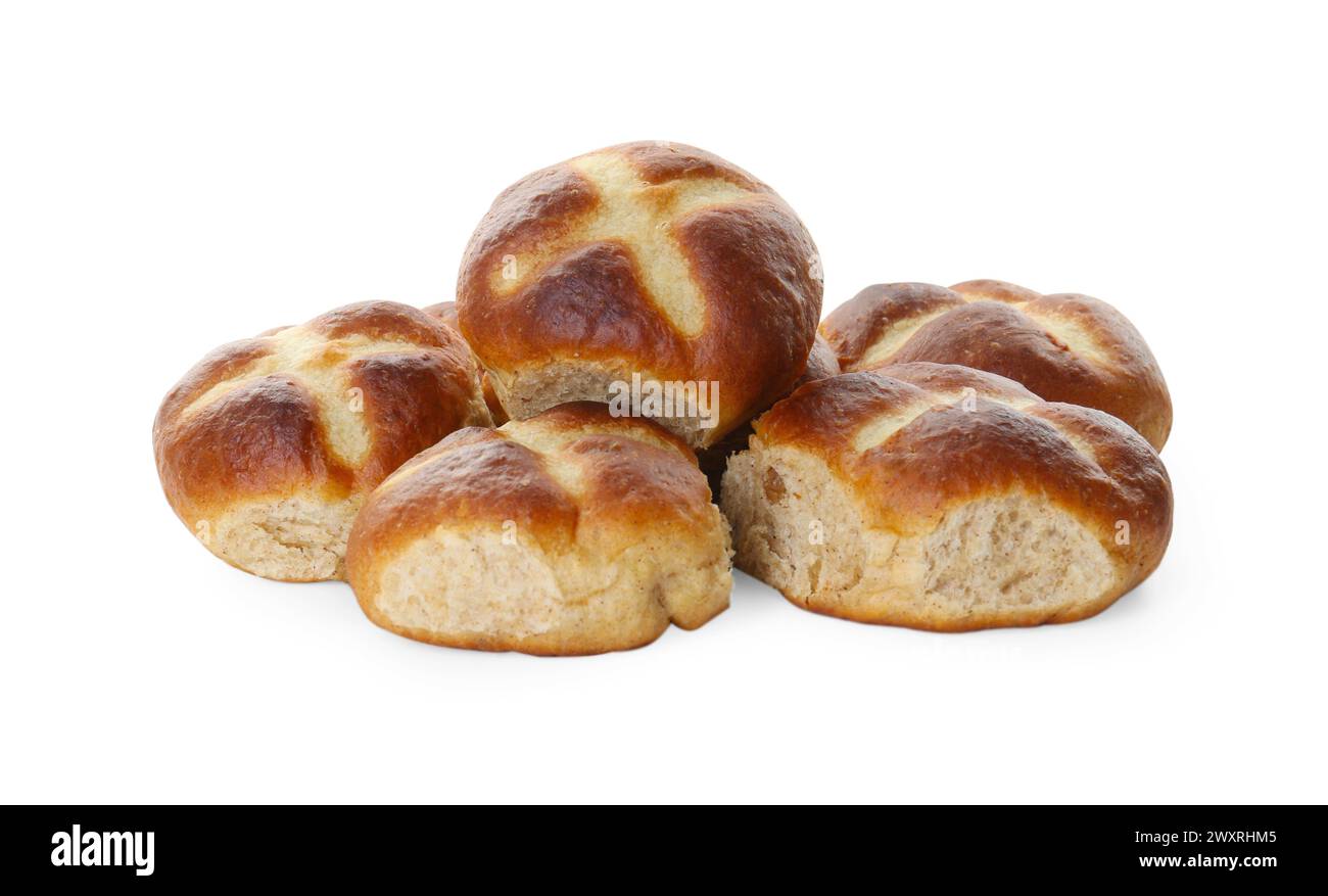 Hot cross buns on good Cut Out Stock Images & Pictures - Alamy