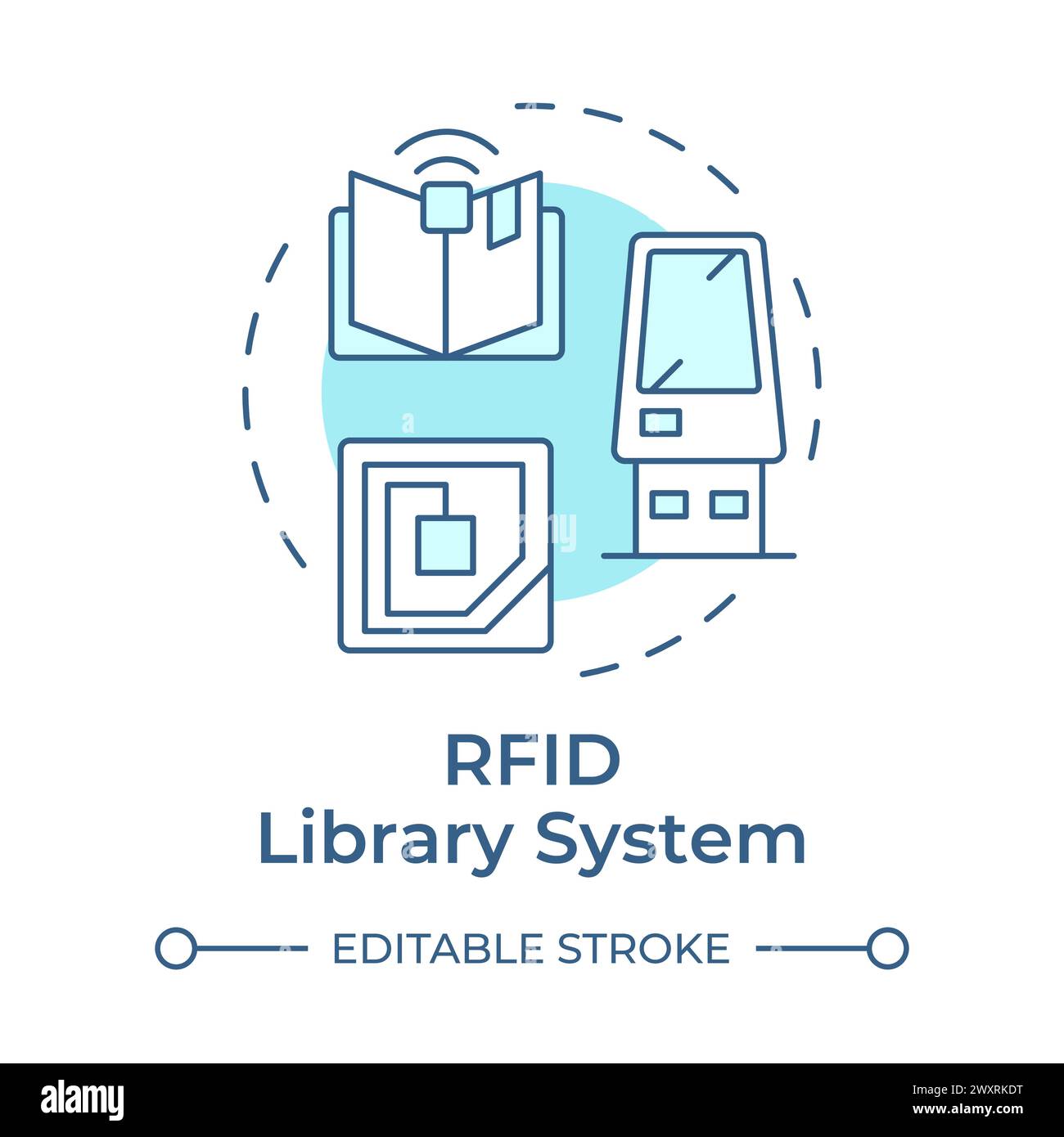 Rfid background Stock Vector Images - Alamy