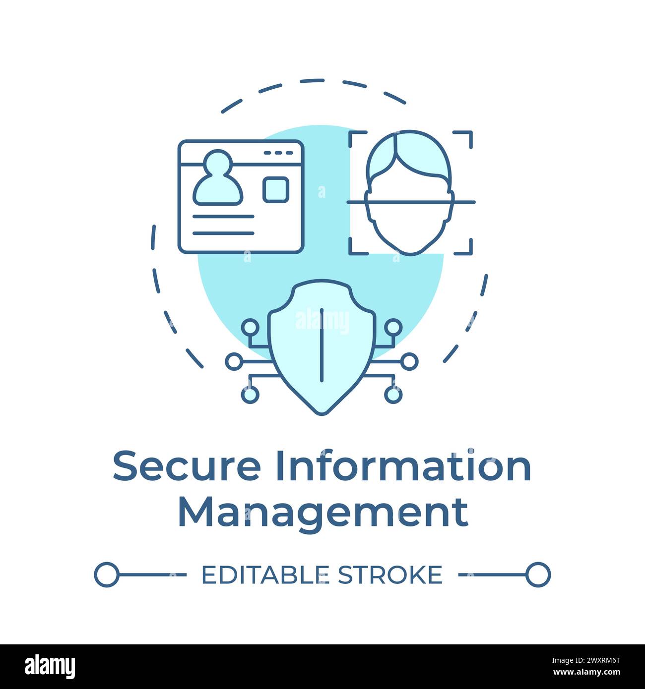 Information systems image Cut Out Stock Images & Pictures - Alamy