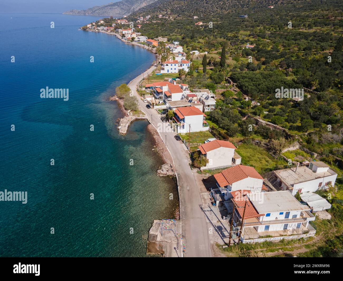 Methana greece hot springs hi-res stock photography and images - Alamy