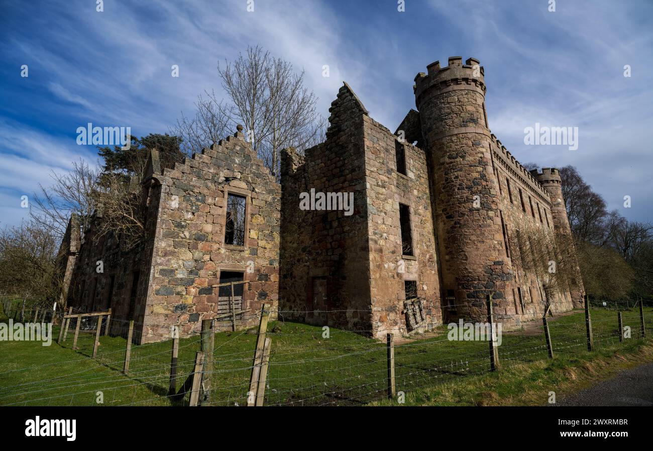 Fetternear Bishop's Palace near Kemnay in Aberdeenshire Stock Photo - Alamy