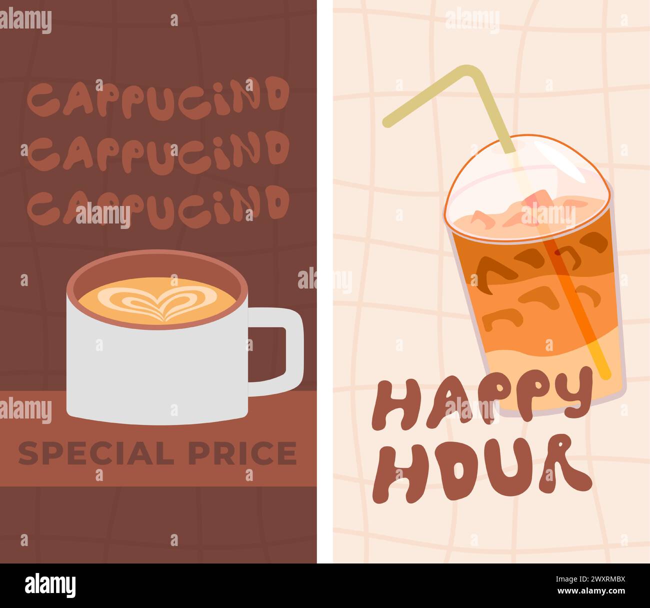 Delicious Beverage Promotion Vector Ads Stock Vector Image & Art - Alamy