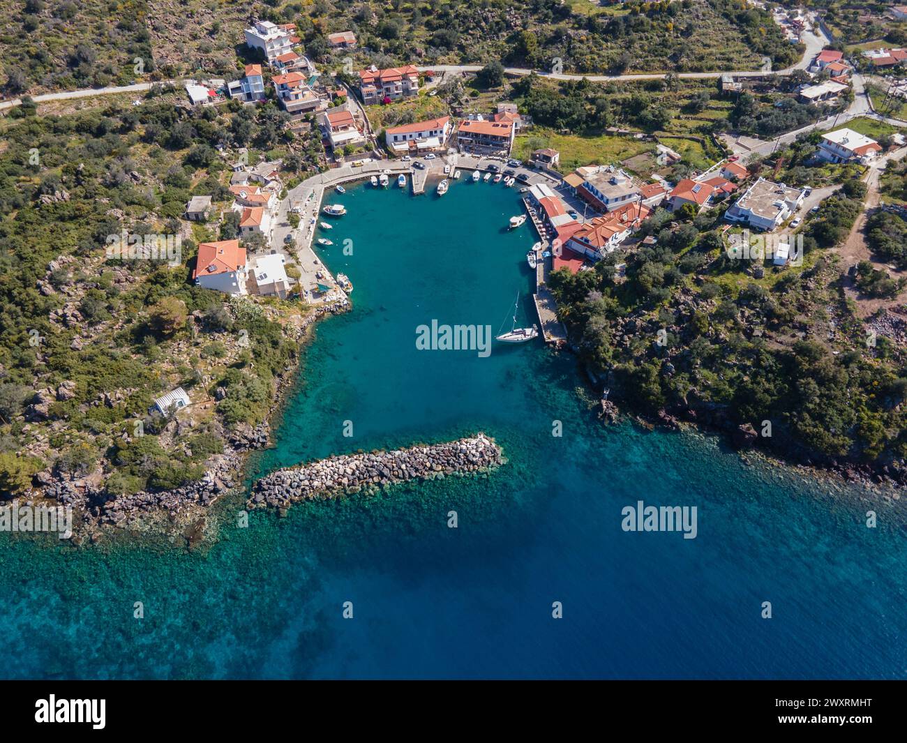 Methana greece hot springs hi-res stock photography and images - Alamy