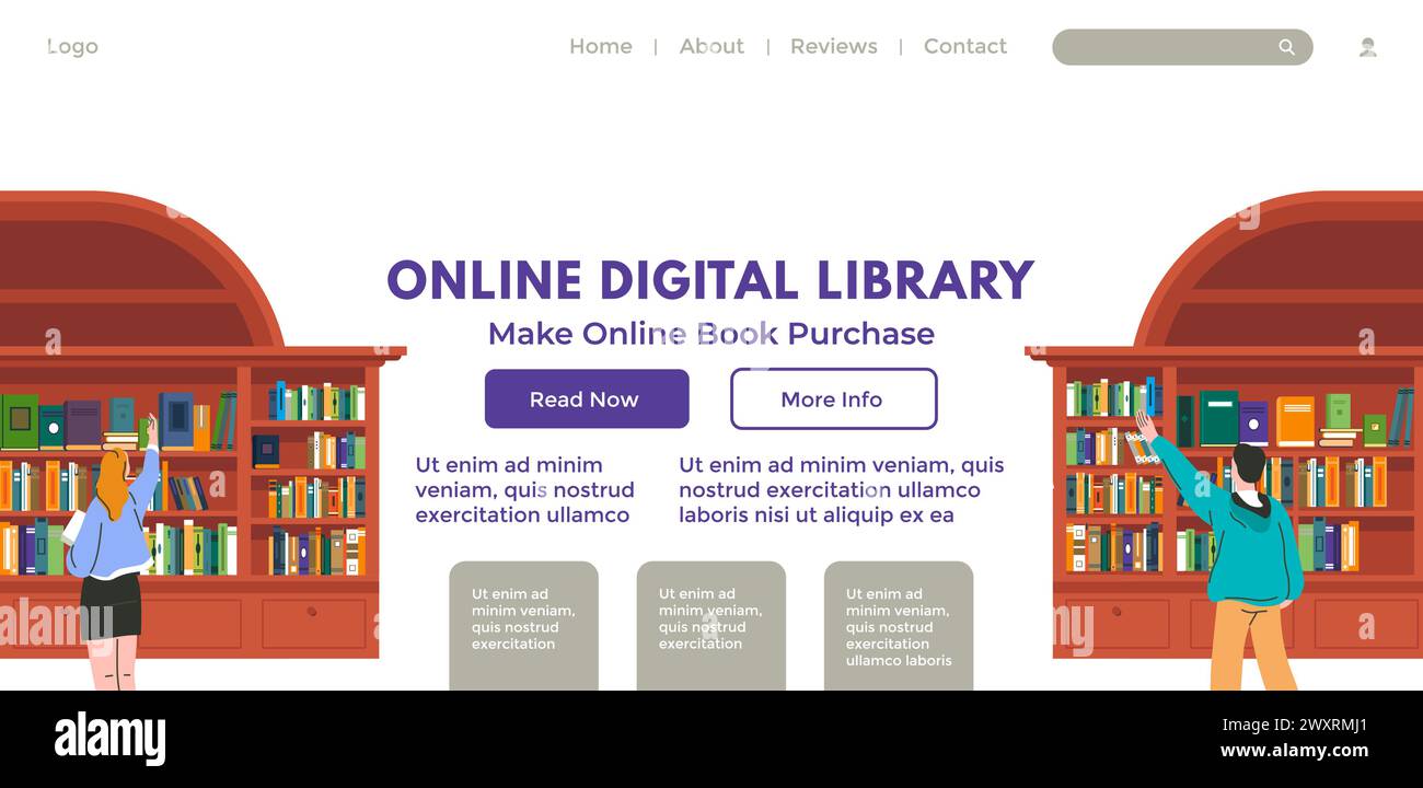 Online Book Purchase Banner vector Stock Vector Image & Art - Alamy