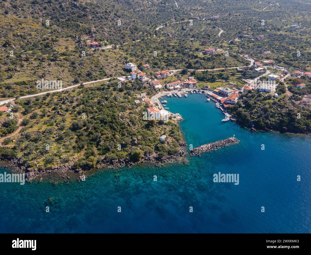 Methana greece hot springs hi-res stock photography and images - Alamy