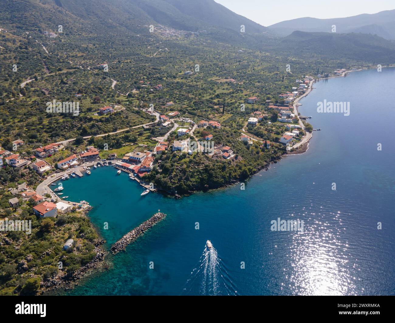 Methana greece hot springs hi-res stock photography and images - Alamy