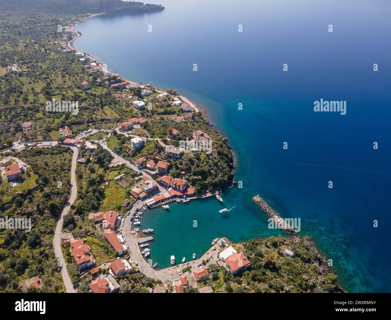 Methana greece hot springs hi-res stock photography and images - Alamy