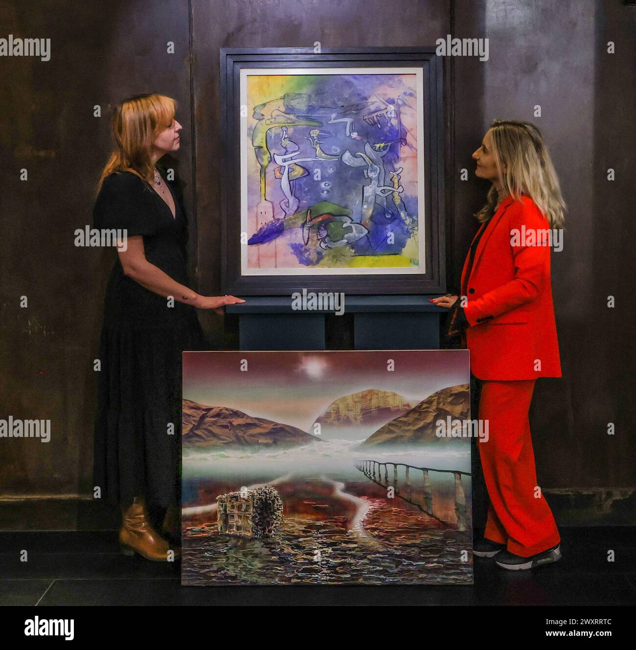 London UK 02 April 2024 Roberto Matta (Chilean, 1911-2002) Les origines ...