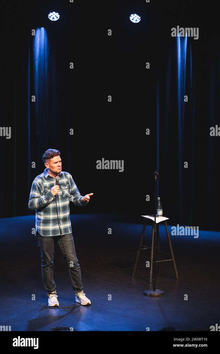 Copenhagen, Denmark. 27th, March 2024. The Icelandic comedian Ari ...