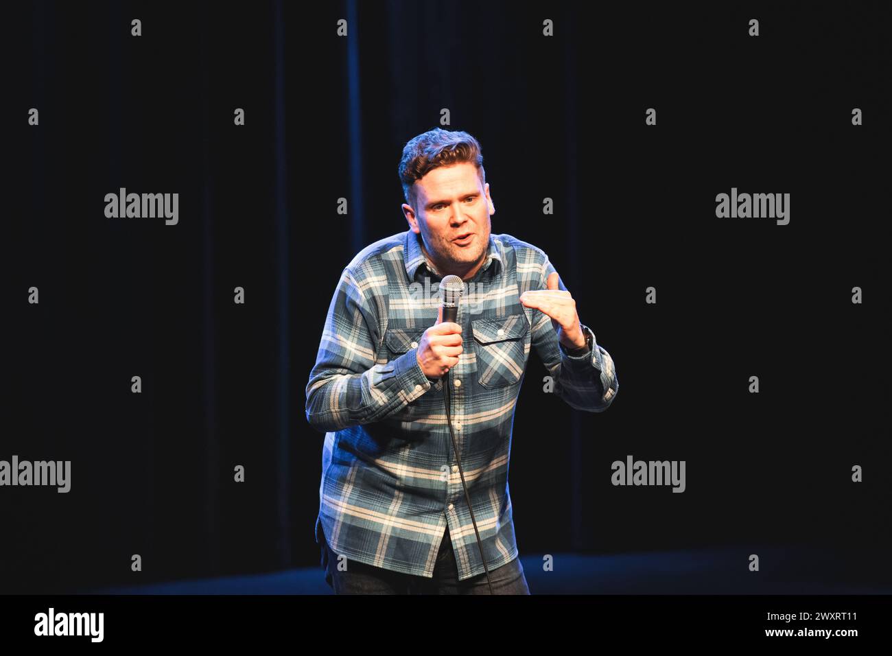 Copenhagen, Denmark. 27th, March 2024. The Icelandic comedian Ari ...