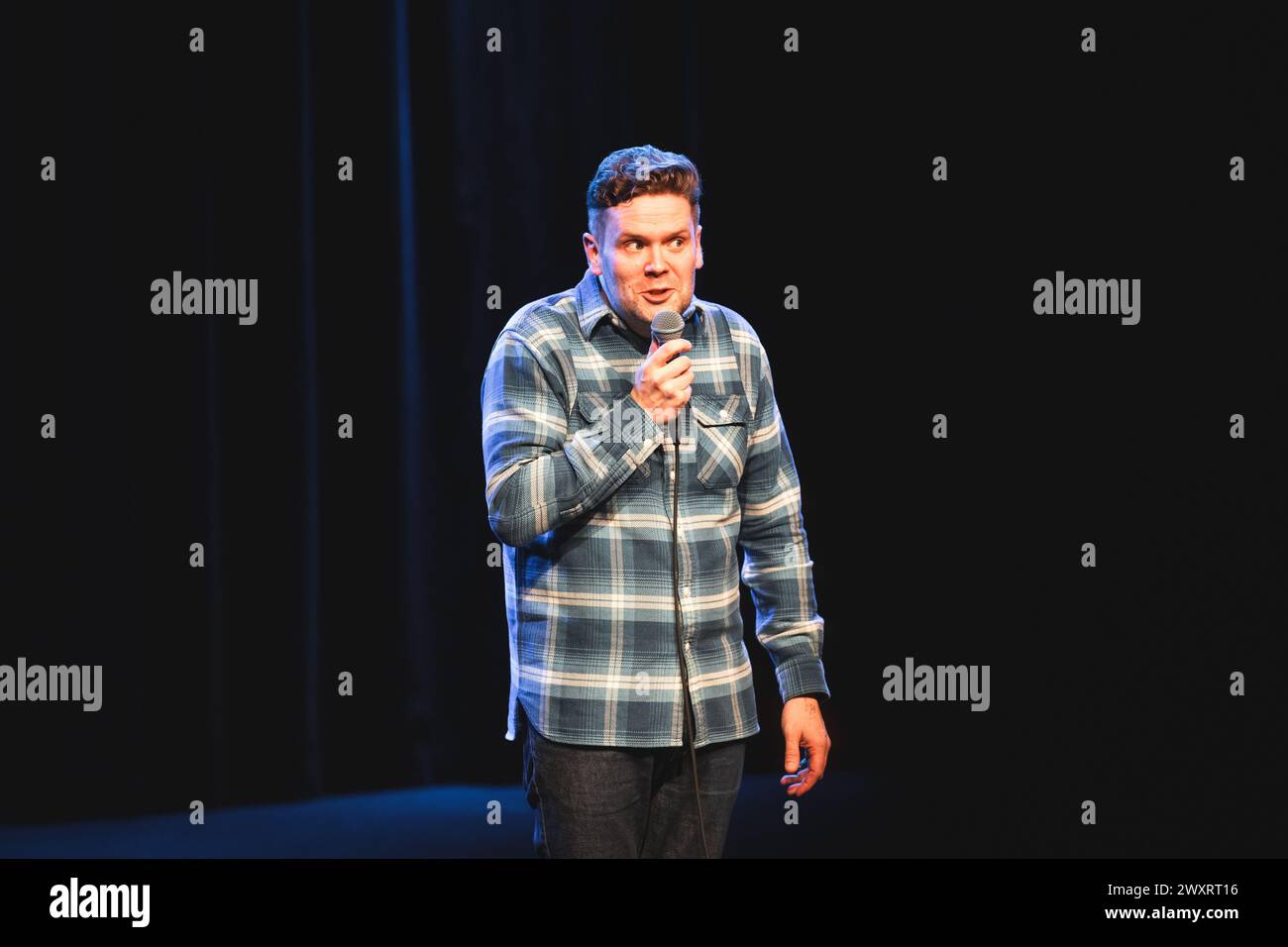 Copenhagen, Denmark. 27th, March 2024. The Icelandic comedian Ari ...