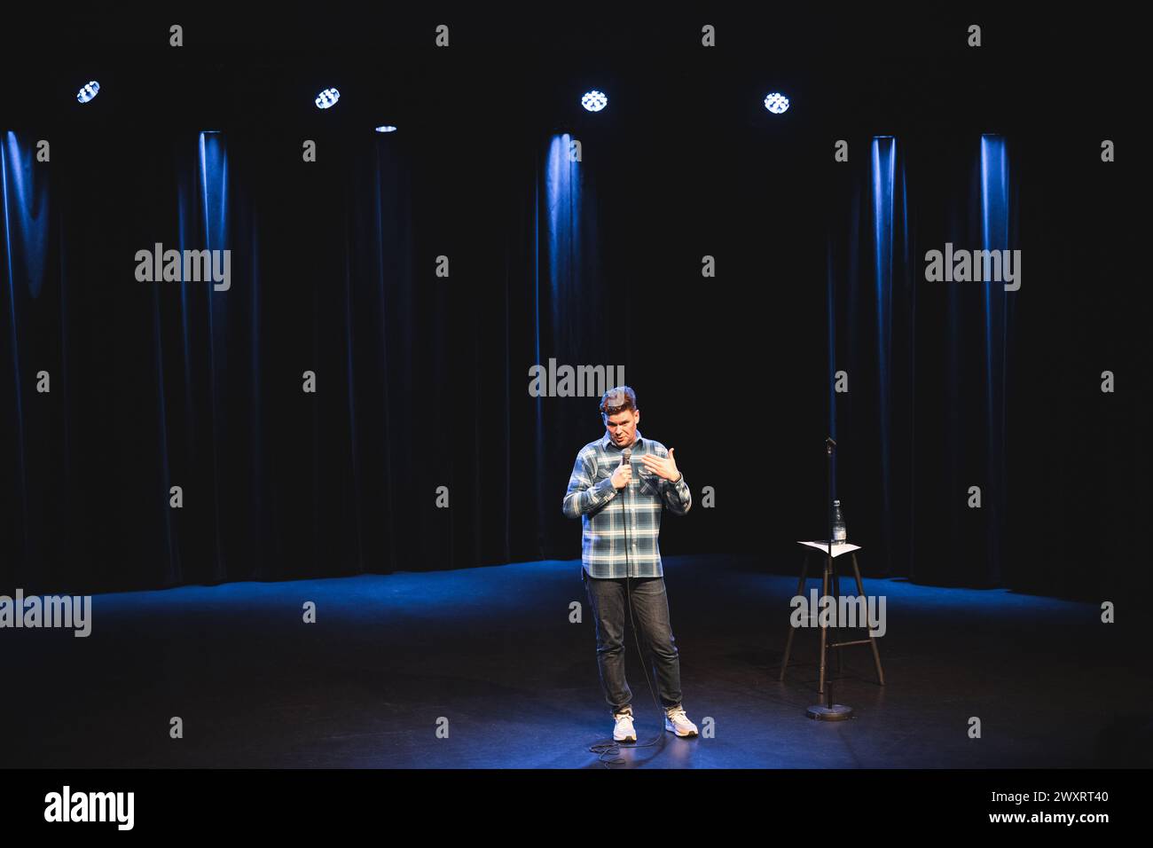 Copenhagen, Denmark. 27th, March 2024. The Icelandic comedian Ari ...