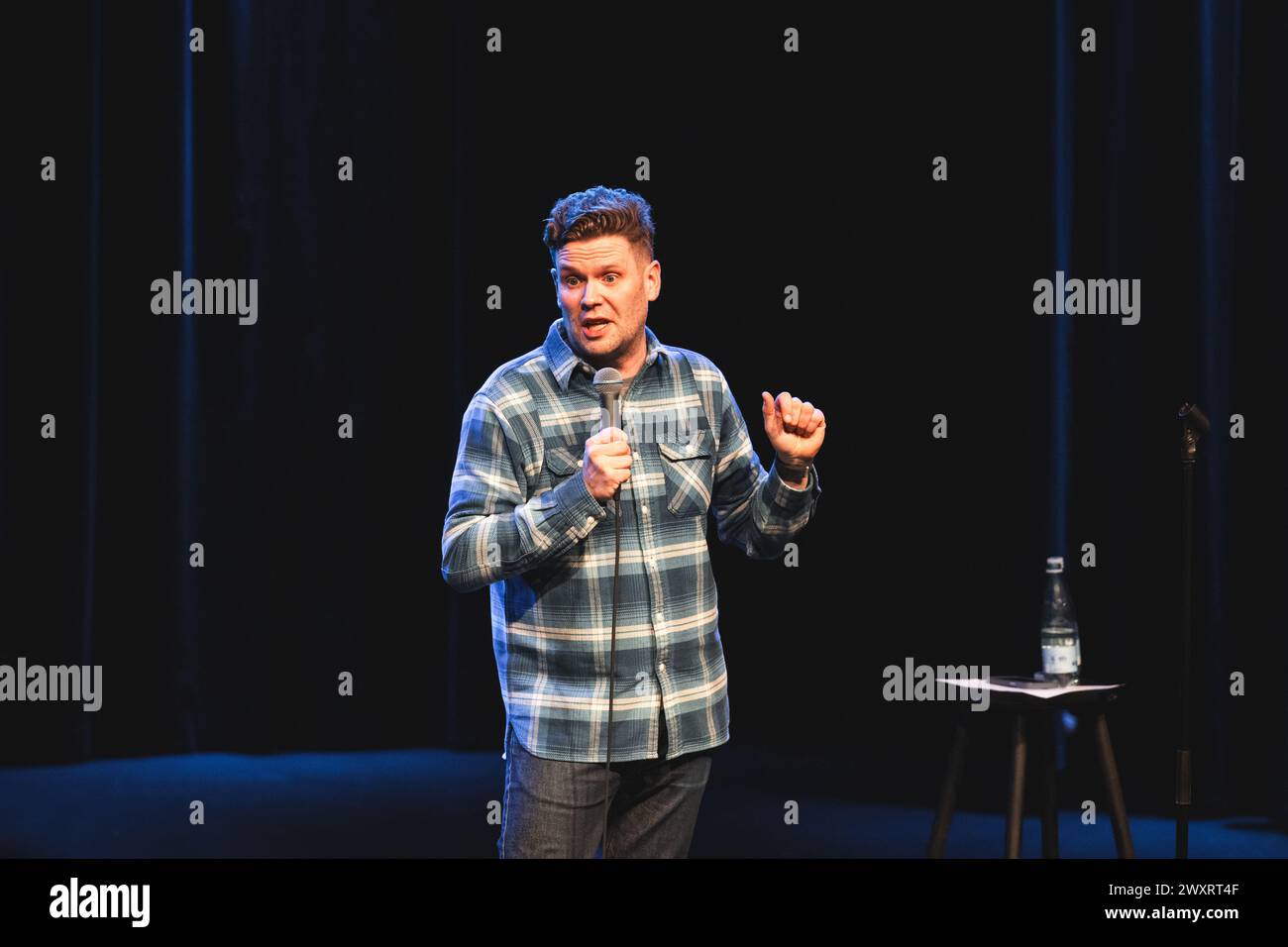 Copenhagen, Denmark. 27th, March 2024. The Icelandic comedian Ari ...