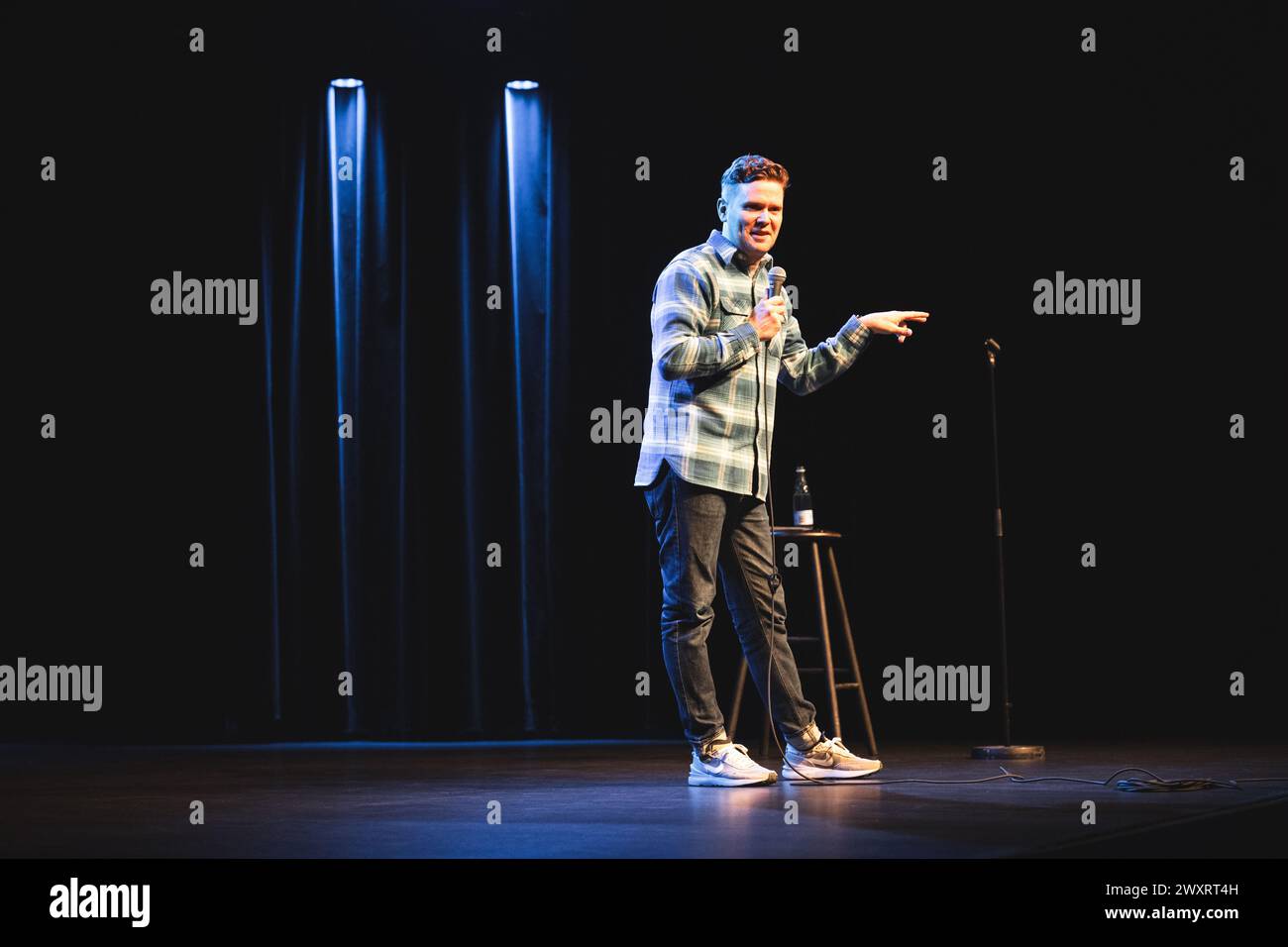 Copenhagen, Denmark. 27th, March 2024. The Icelandic comedian Ari ...