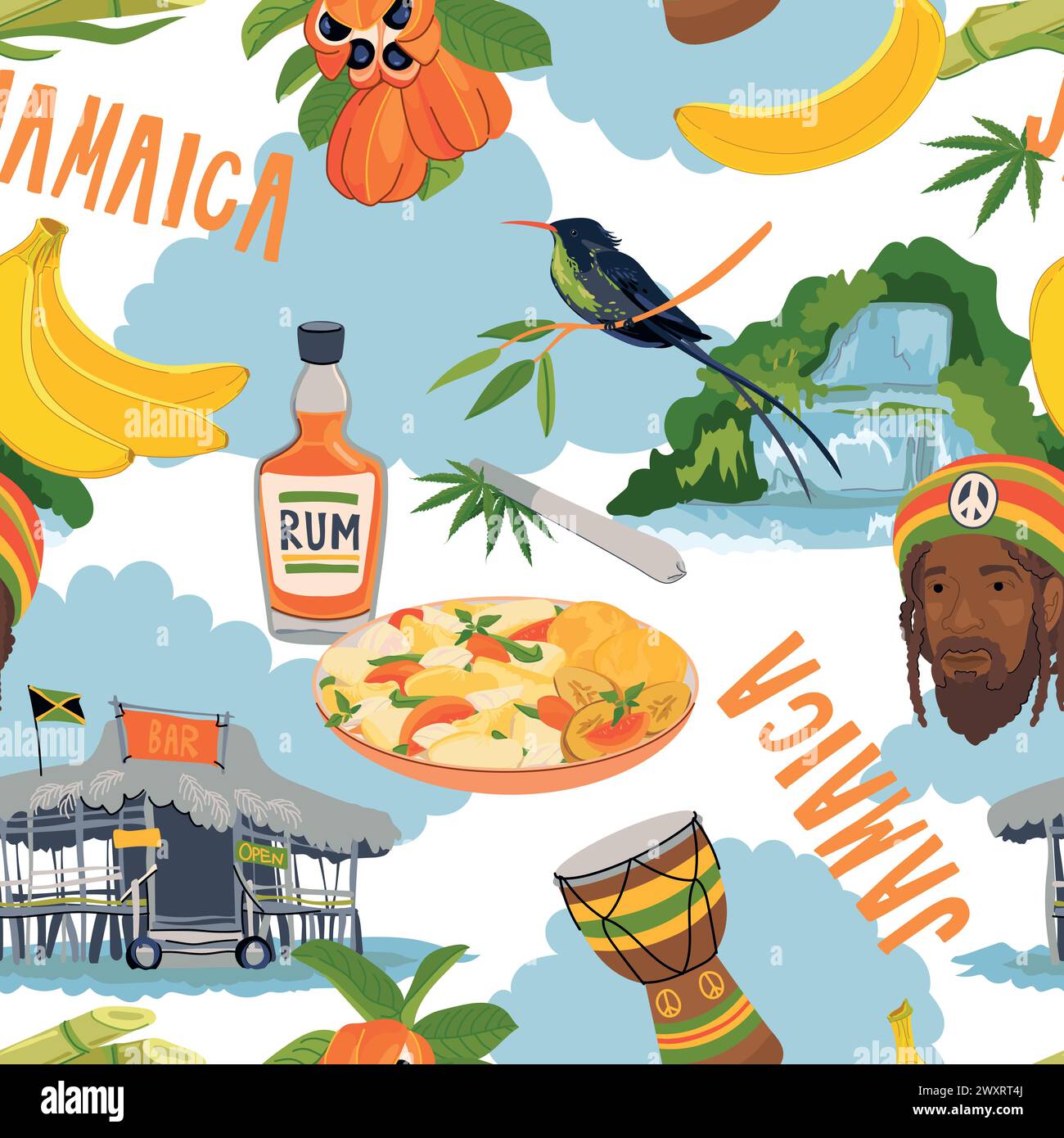 Rastafarian Bird Rasta Bird Hi Res Stock Photography And Images