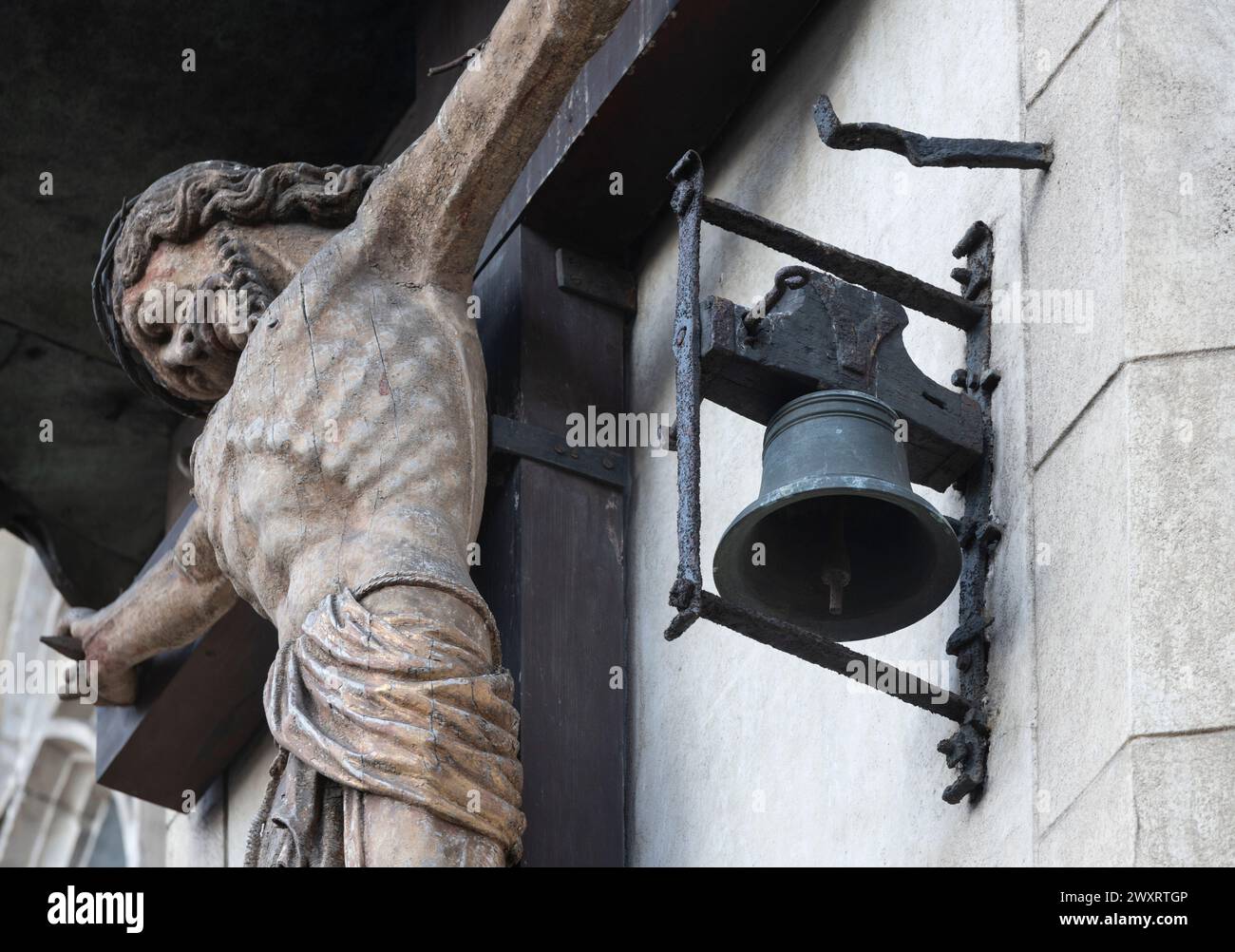 Basilica of Holy Trinity, Lantern of the dead, bell for the dying ...