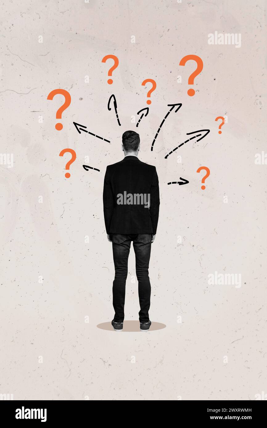 Trend artwork sketch composite photo collage of black white silhouette ...