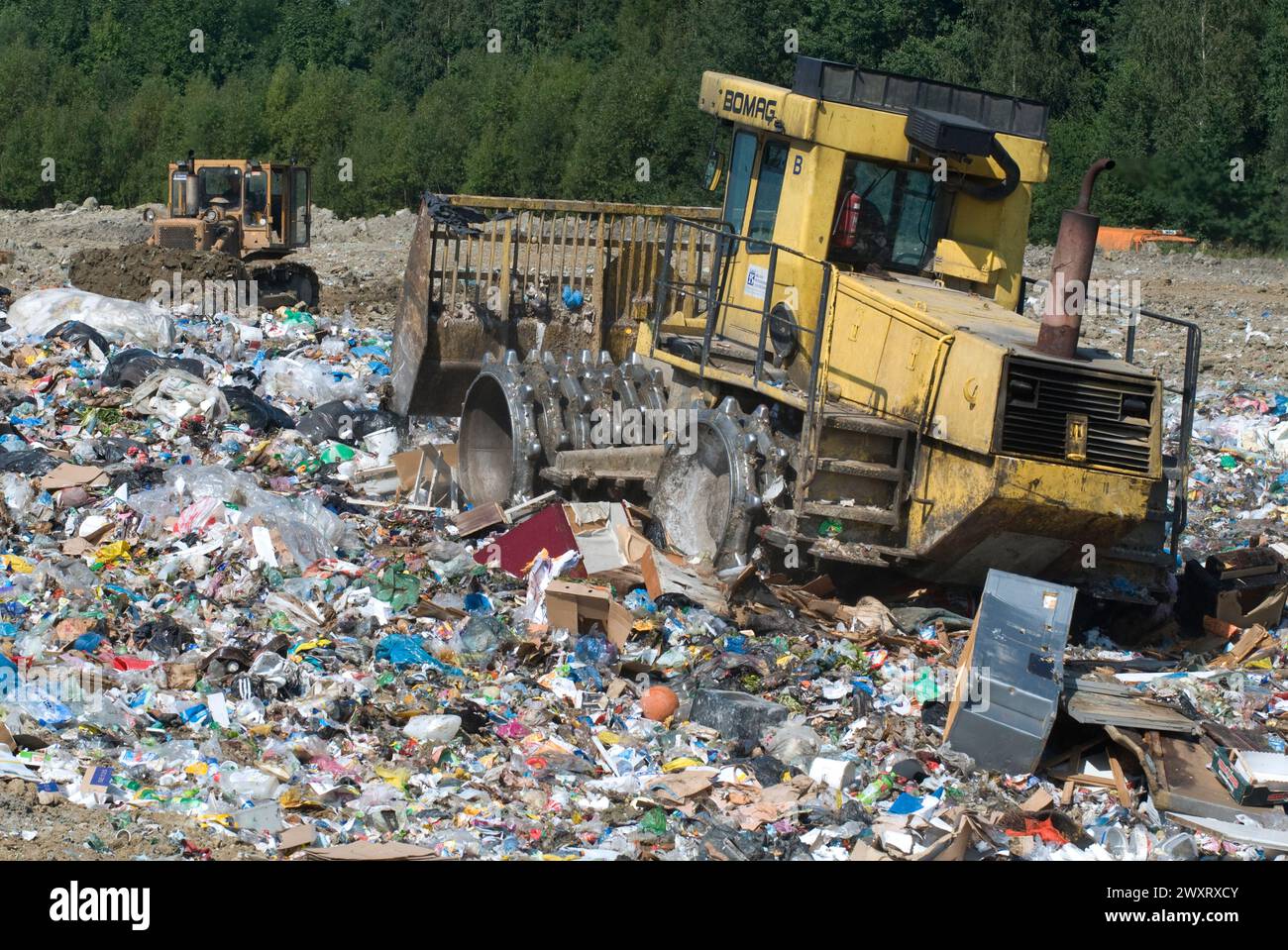 Dumping load at landfill hi-res stock photography and images - Alamy