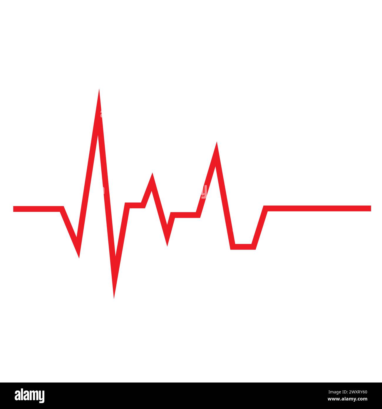 Heart beat pulse logo Stock Vector Image & Art - Alamy
