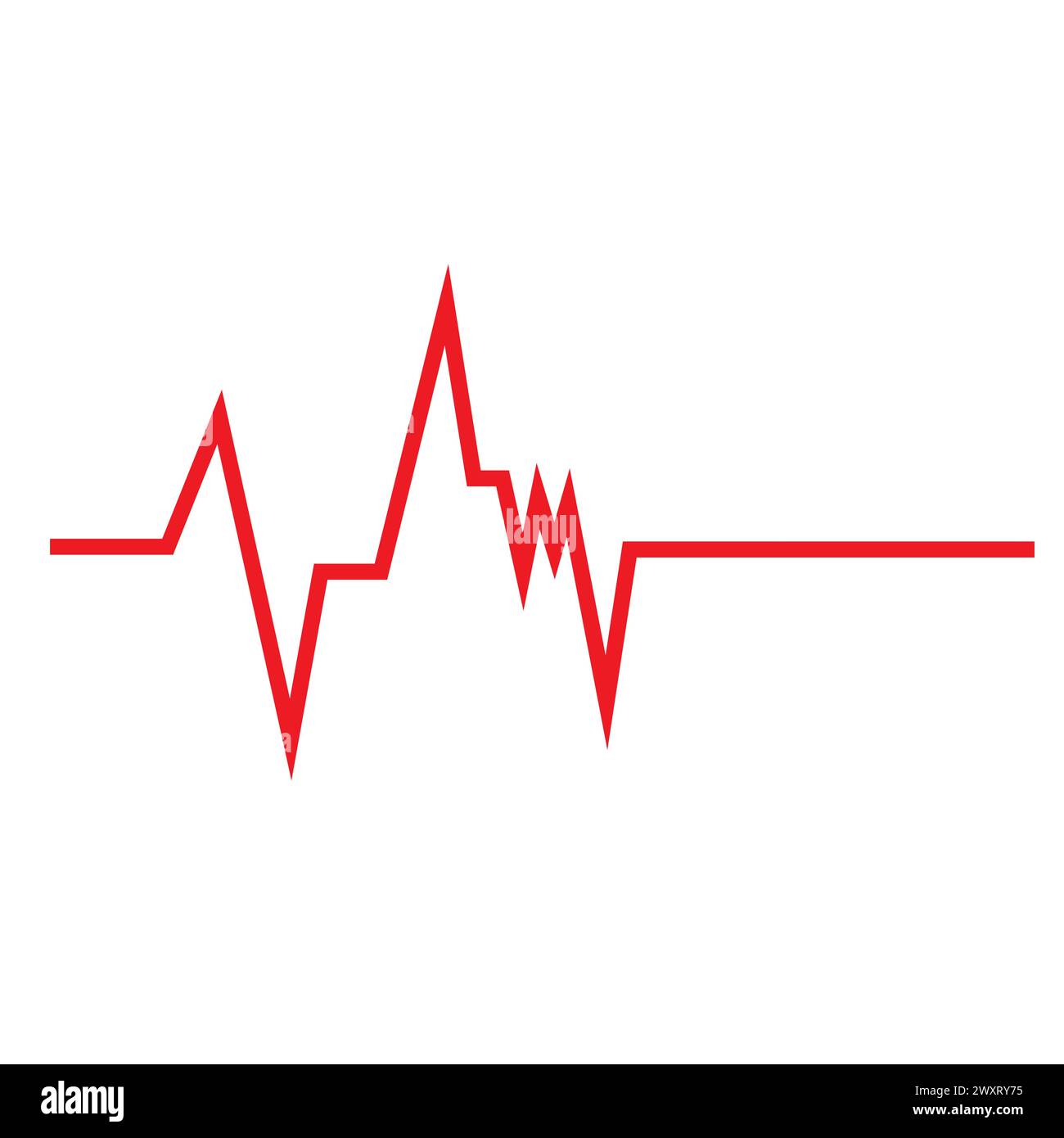 Heart beat pulse logo Stock Vector Image & Art - Alamy