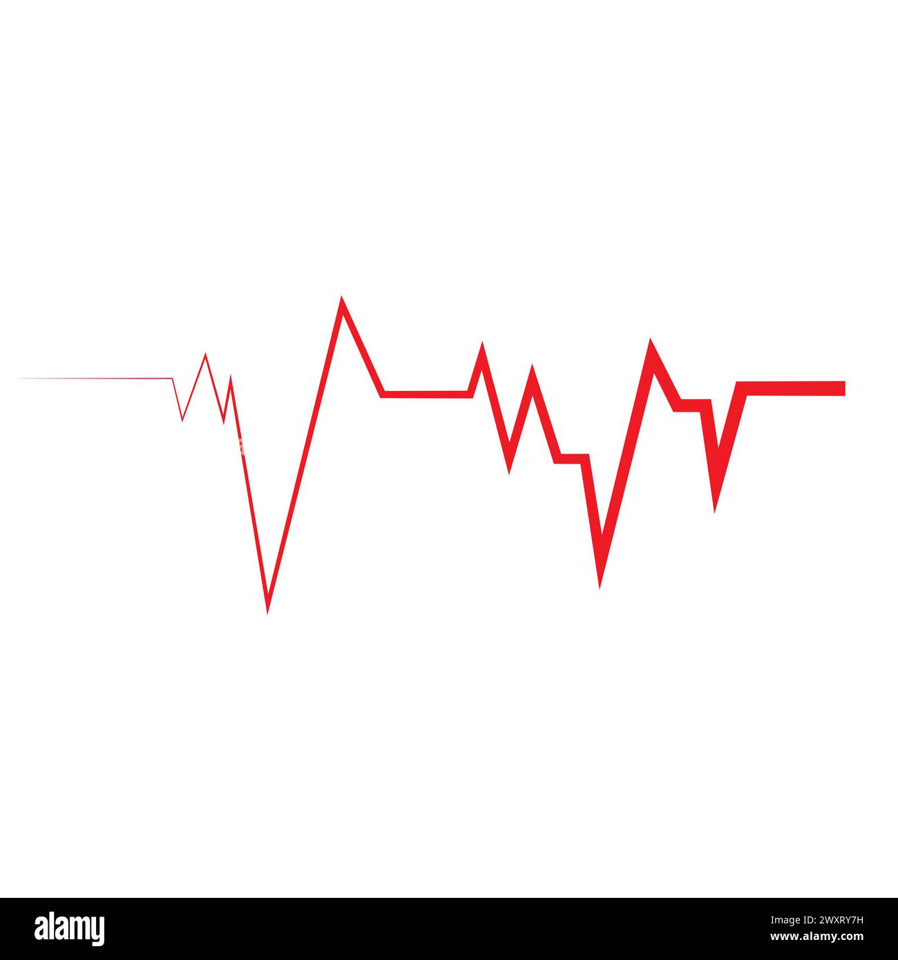 Heart beat pulse logo Stock Vector Image & Art - Alamy