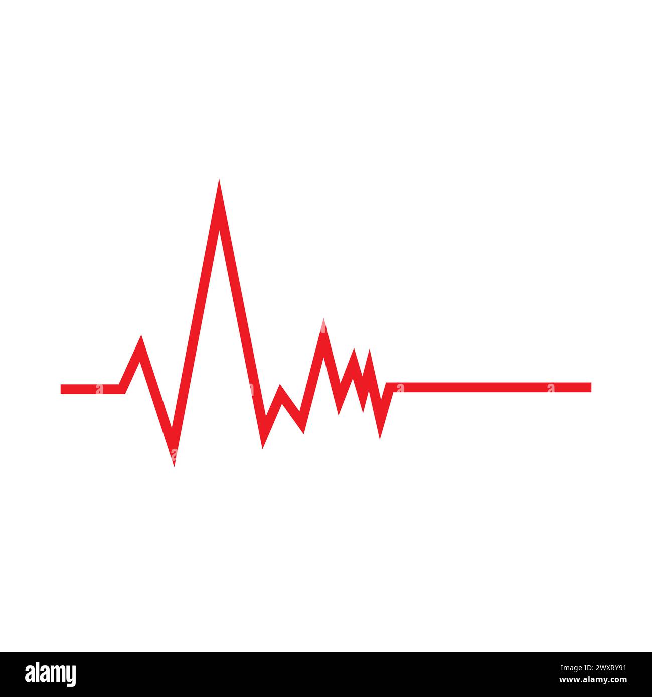 Heart beat pulse logo Stock Vector Image & Art - Alamy
