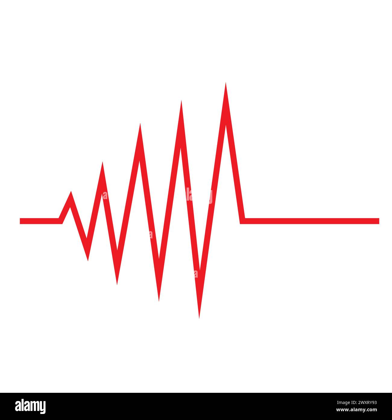 Heart beat pulse logo Stock Vector Image & Art - Alamy