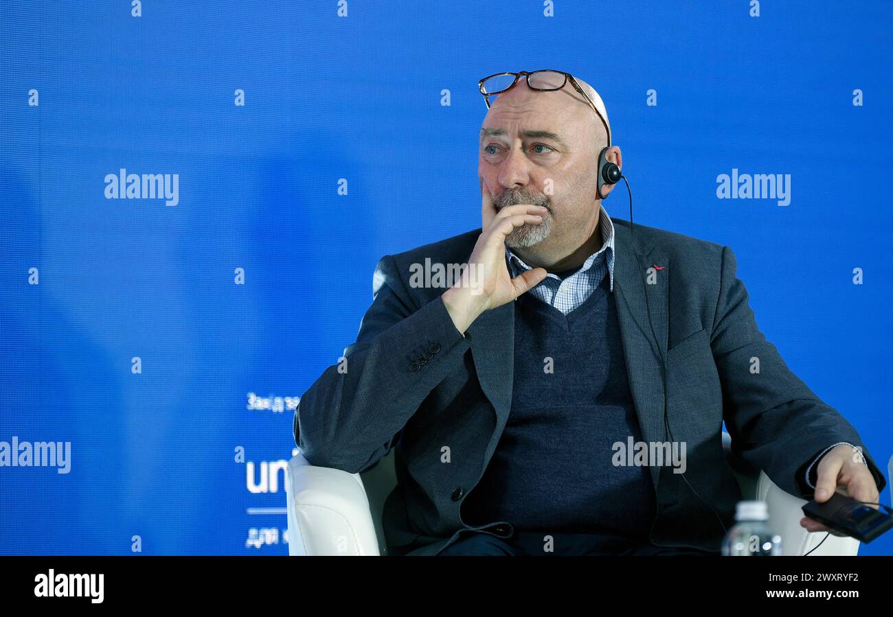 KYIV, UKRAINE -APRIL 1, 2024 - UNICEF Ukraine Deputy Representative for ...