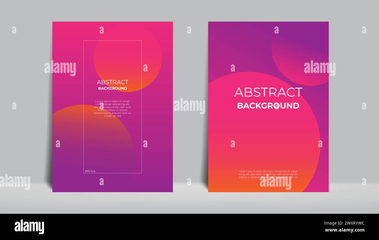 abstract geometric poster or cover background. a4 layout design. vector ...