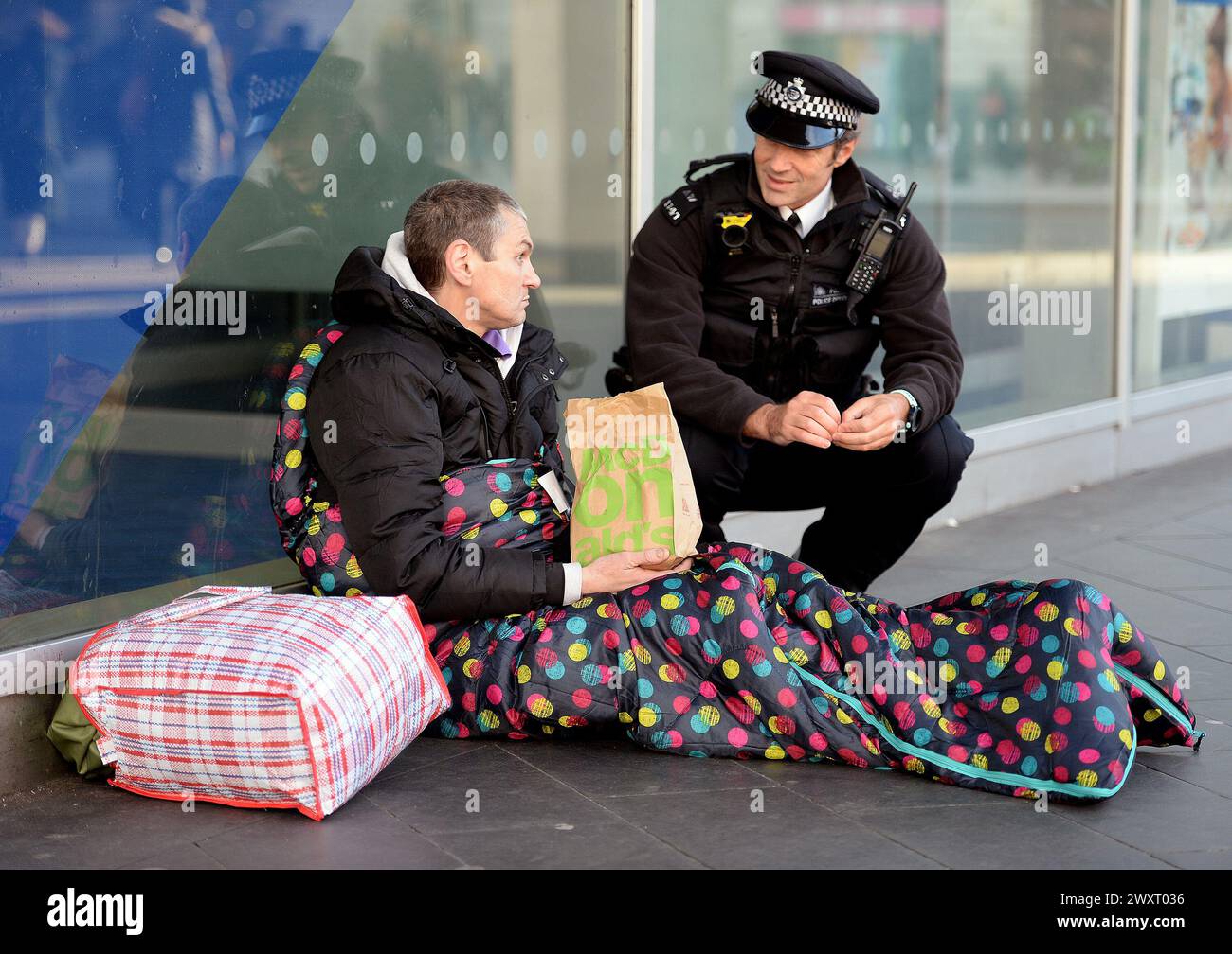 Homeless people arrested uk hi-res stock photography and images - Alamy