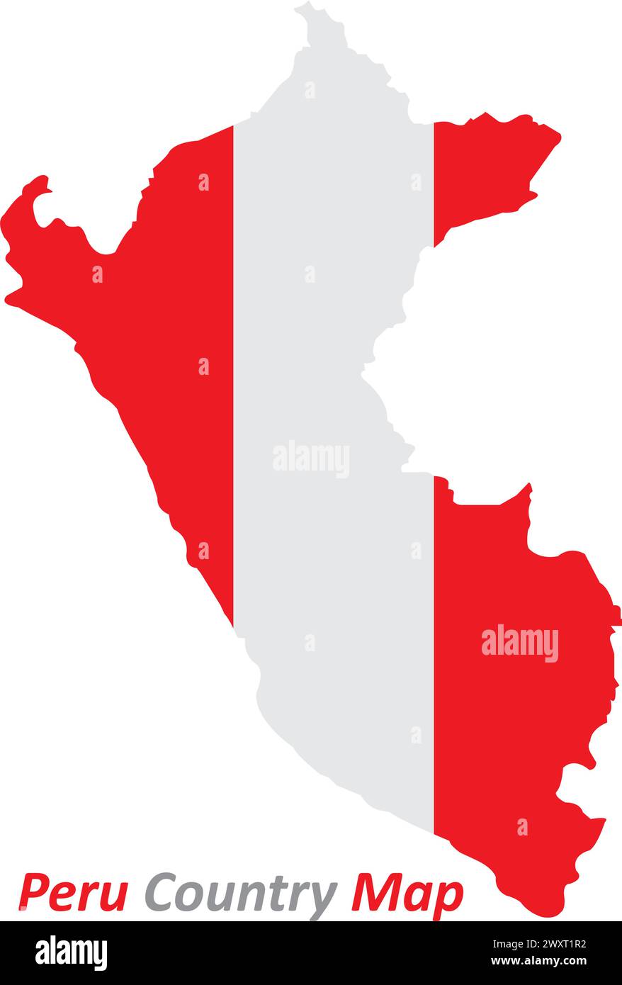 peru map icon vector illustration symbol design Stock Vector Image ...