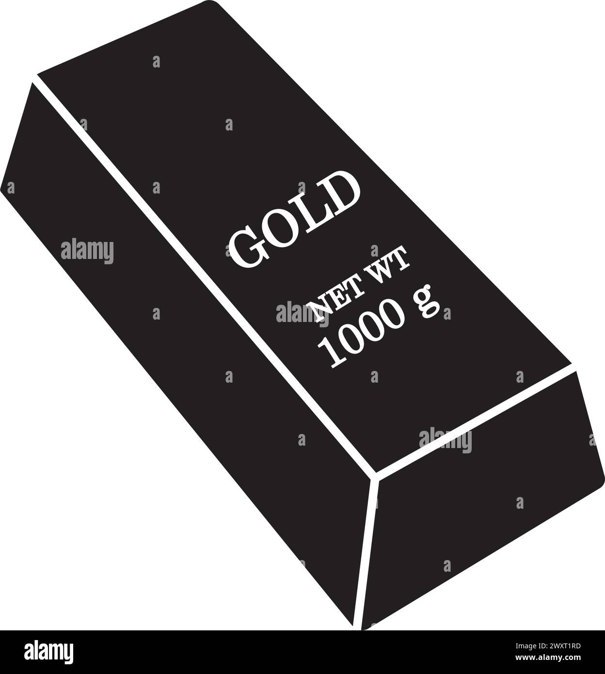 gold bar icon vector illustration design template Stock Vector Image ...