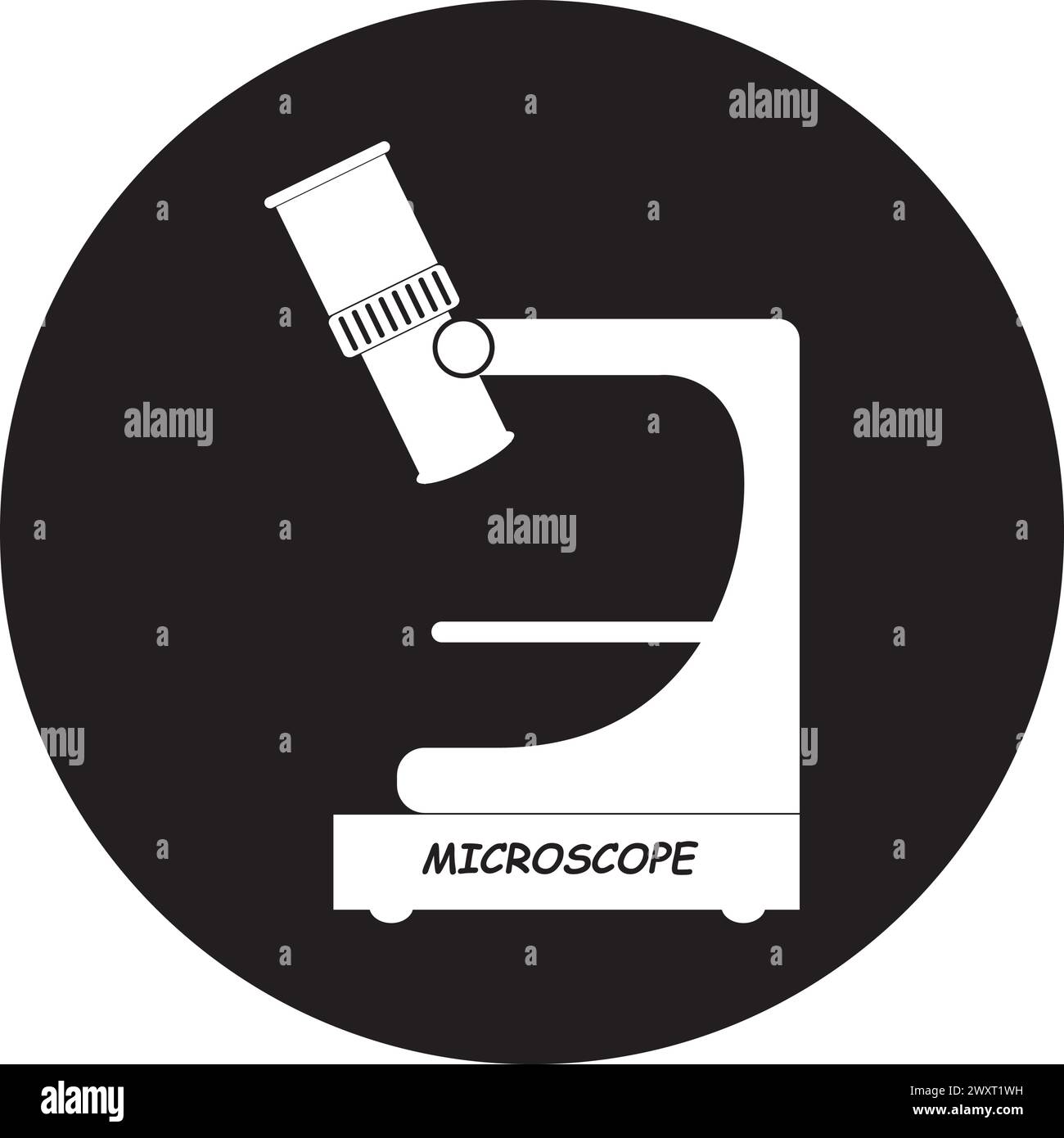 Scanning electron microscope lab Stock Vector Images - Alamy