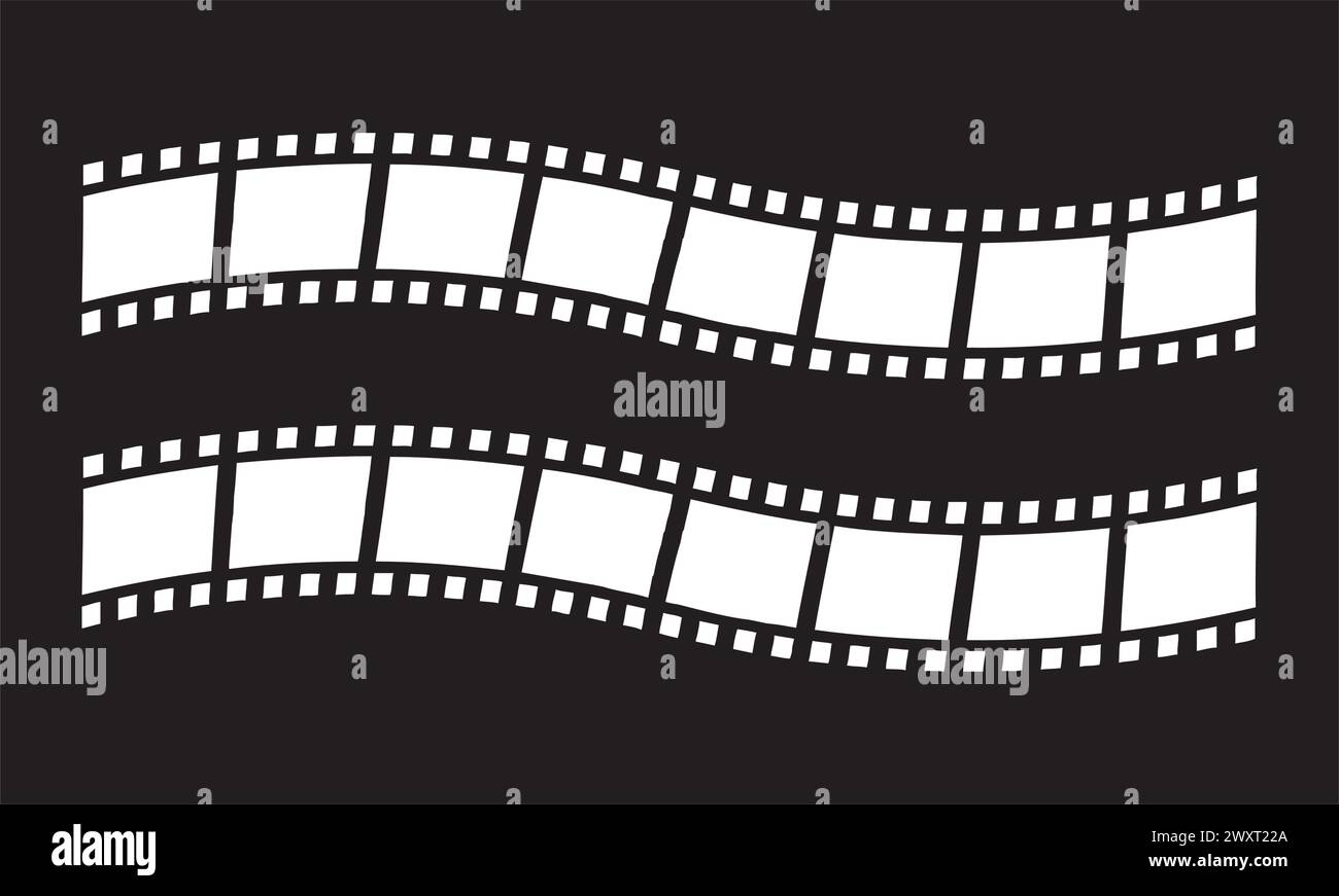 Film icon vector Stock Vector Images - Alamy