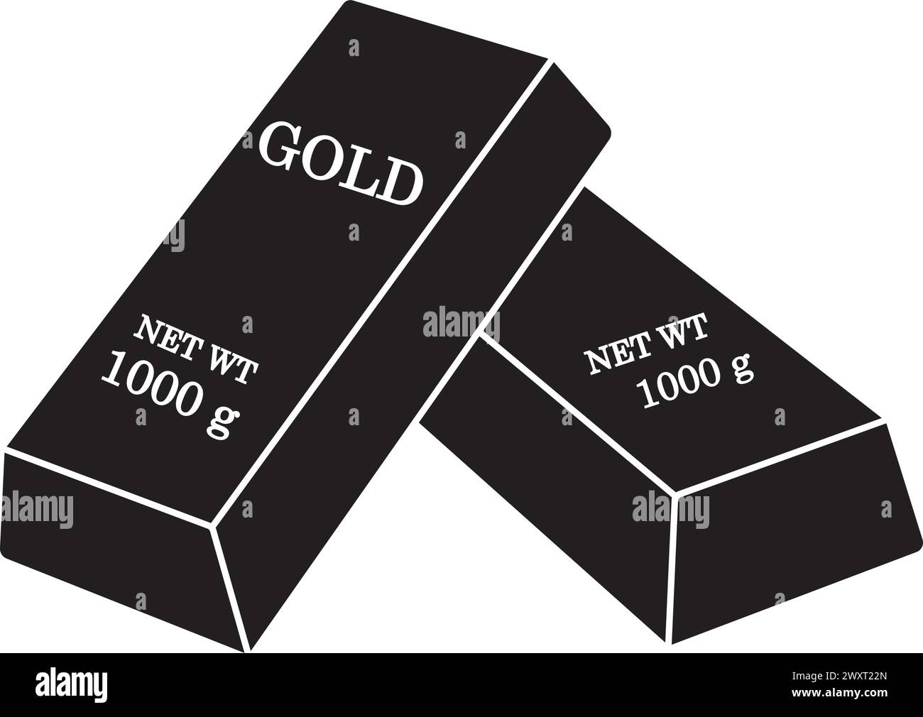Gold profits Stock Vector Images - Alamy