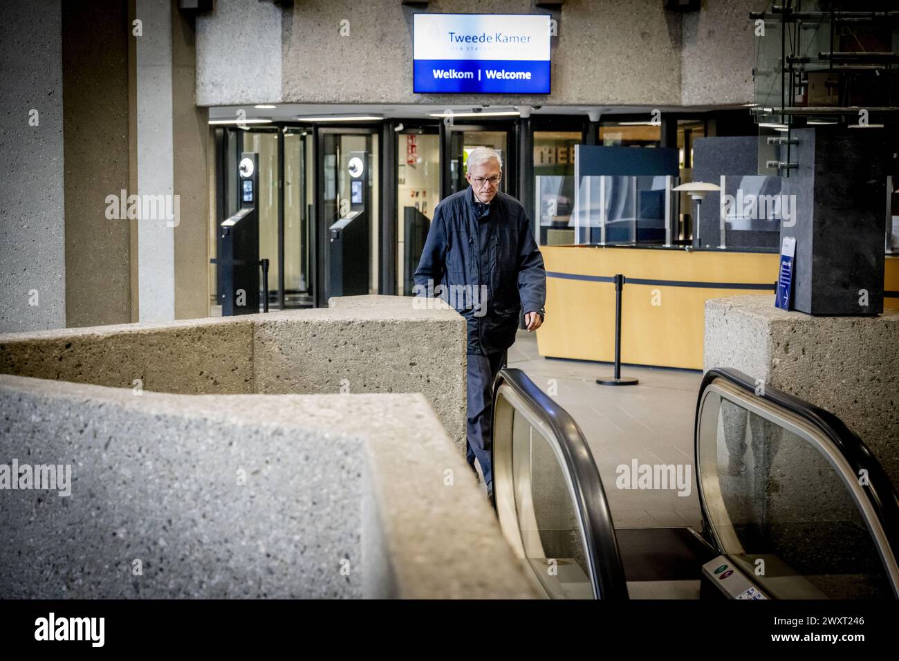 THE HAGUE - Informer Richard van Zwol after the follow-up discussions ...