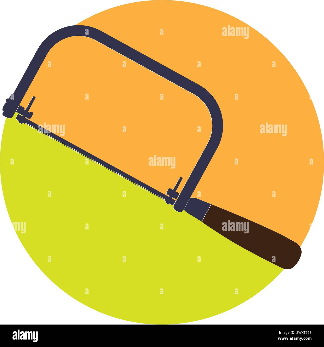 Wood saw icon vector illustration simple design Stock Vector Image ...