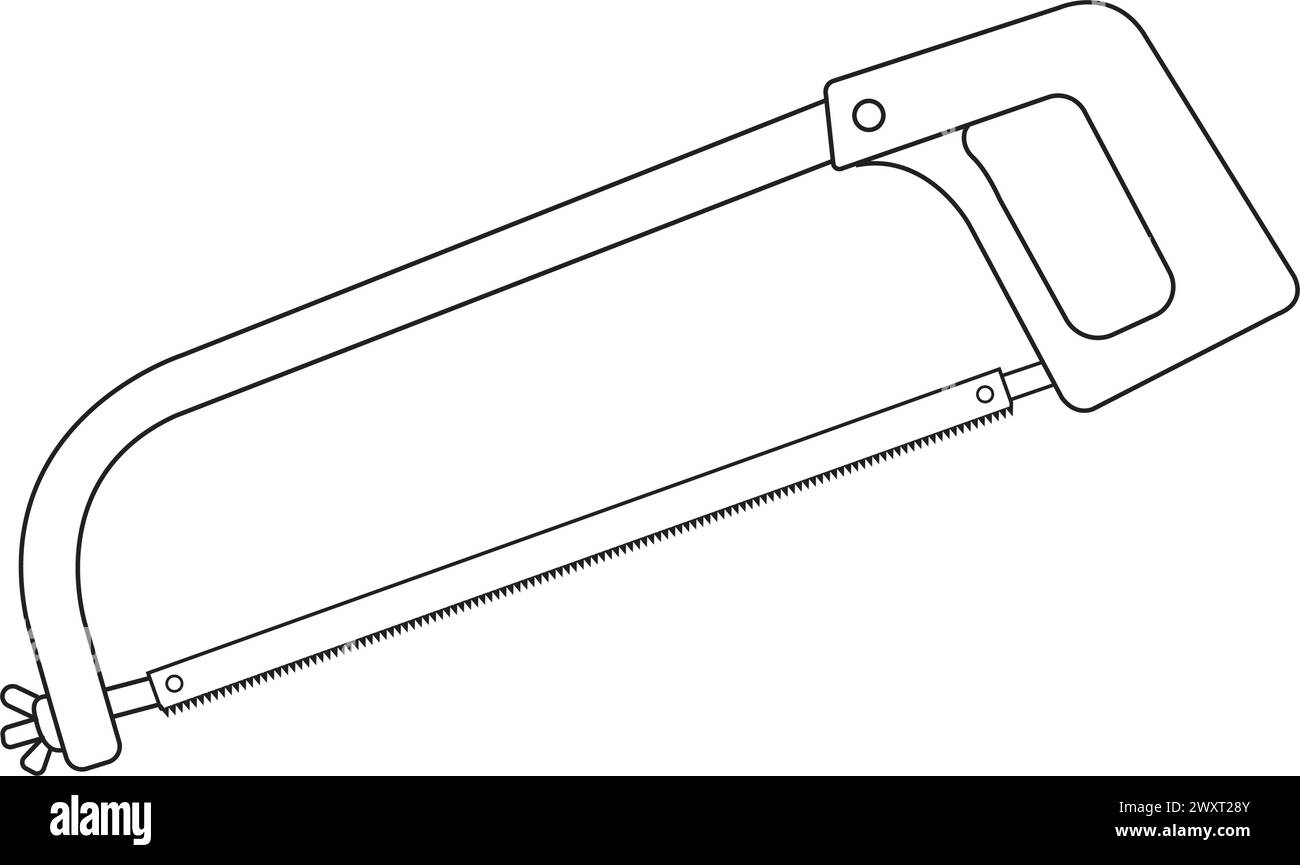 Hacksaw icon vector illustration symbol design Stock Vector Image & Art ...