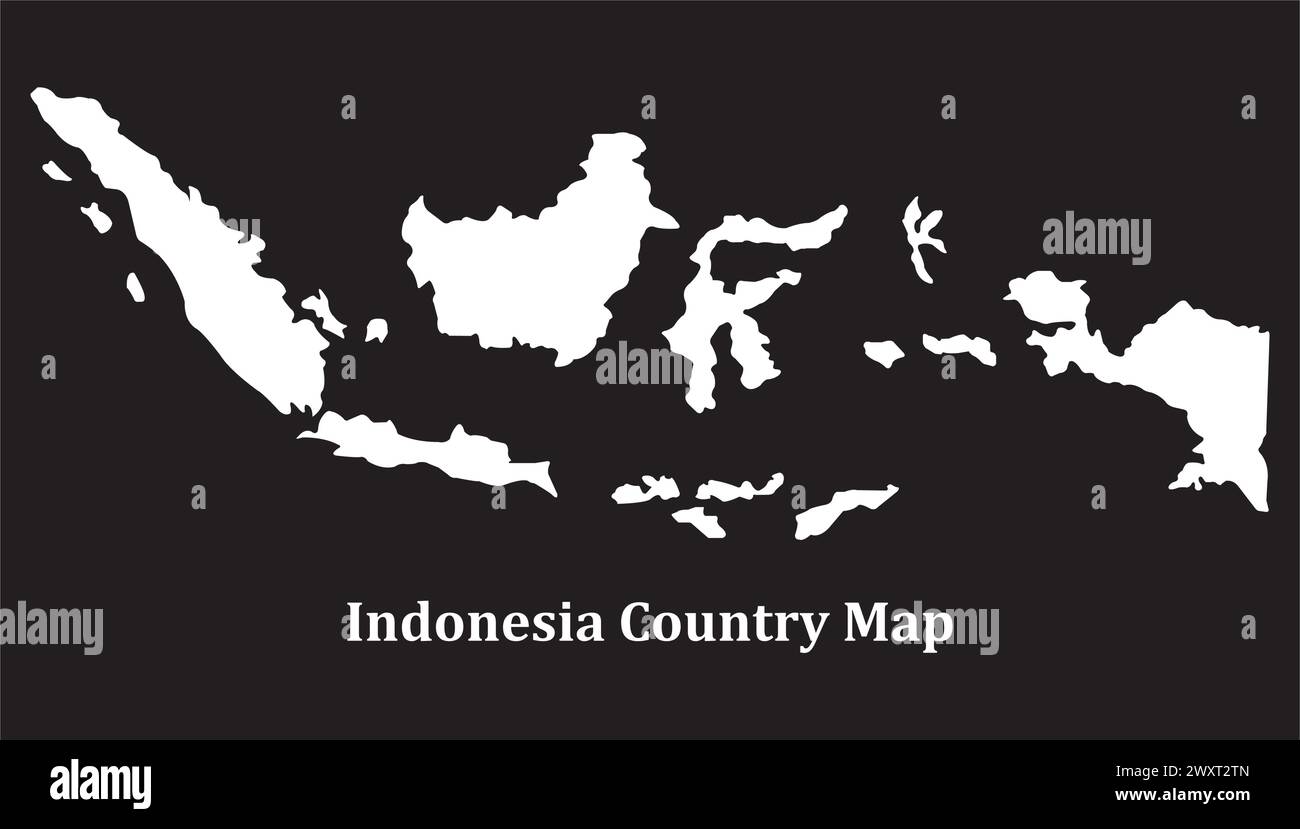 Indonesia map Stock Vector Images - Alamy