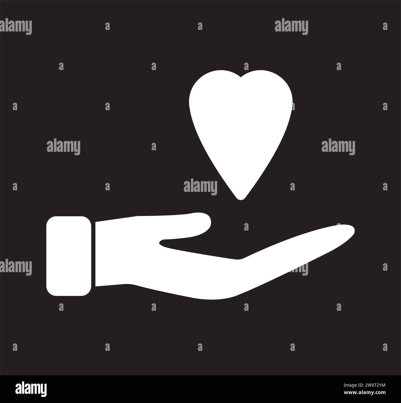 Donate icon vector illustration symbol design Stock Vector Image & Art ...