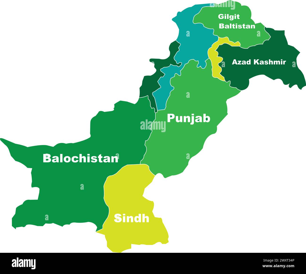Pakistan map icon vector illustration symbol design Stock Vector Image ...