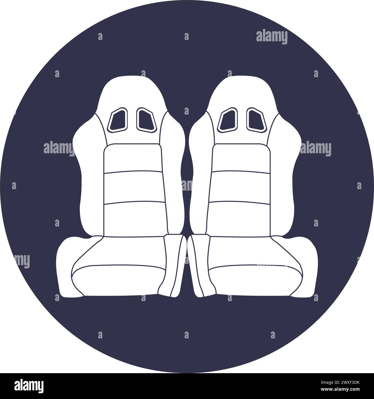 Car seat icon vector illustration symbol design Stock Vector Image ...