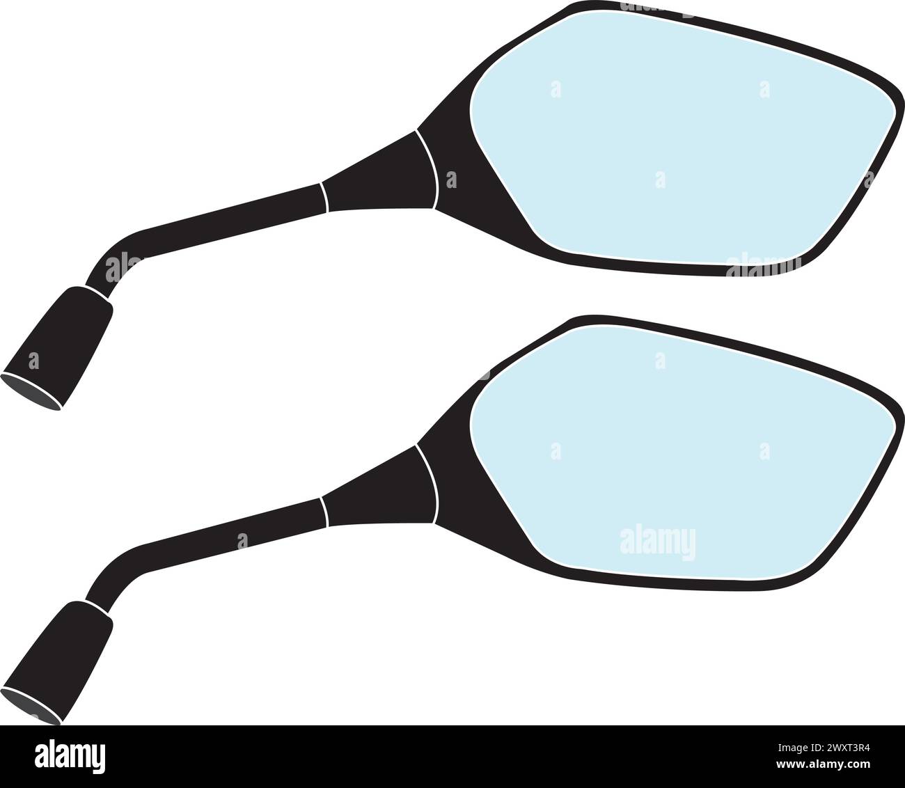 Motorcycle rear view Stock Vector Images - Alamy