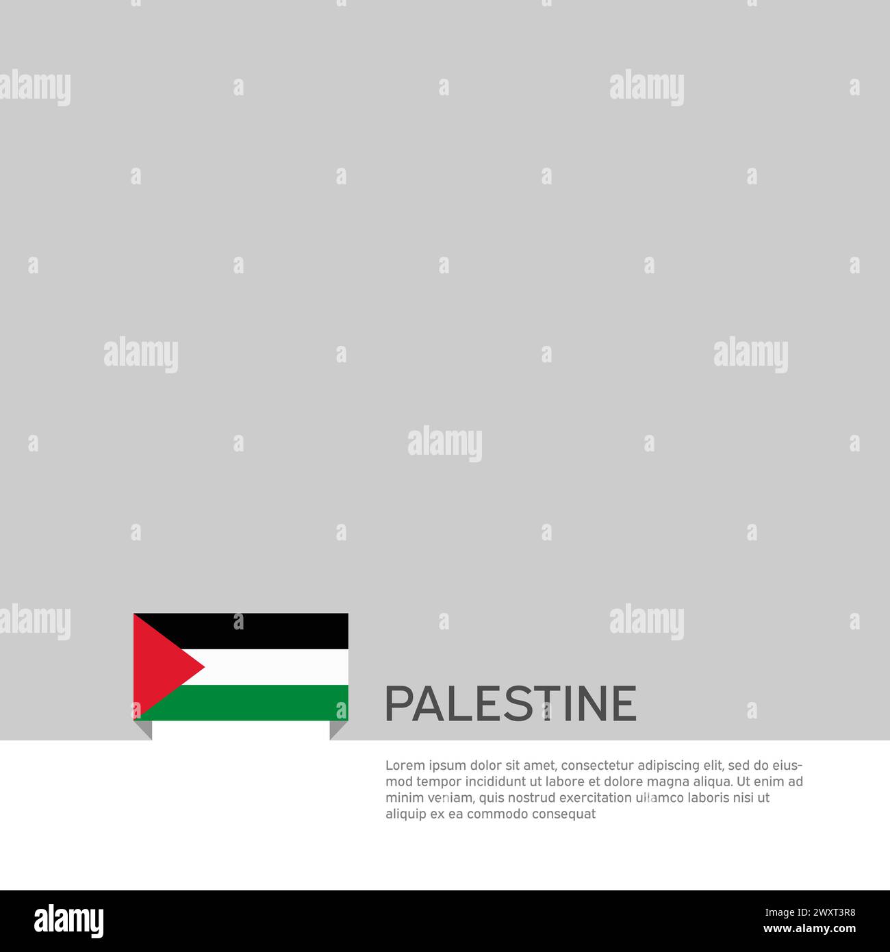 Palestine flag background. State patriotic palestinian banner, cover ...