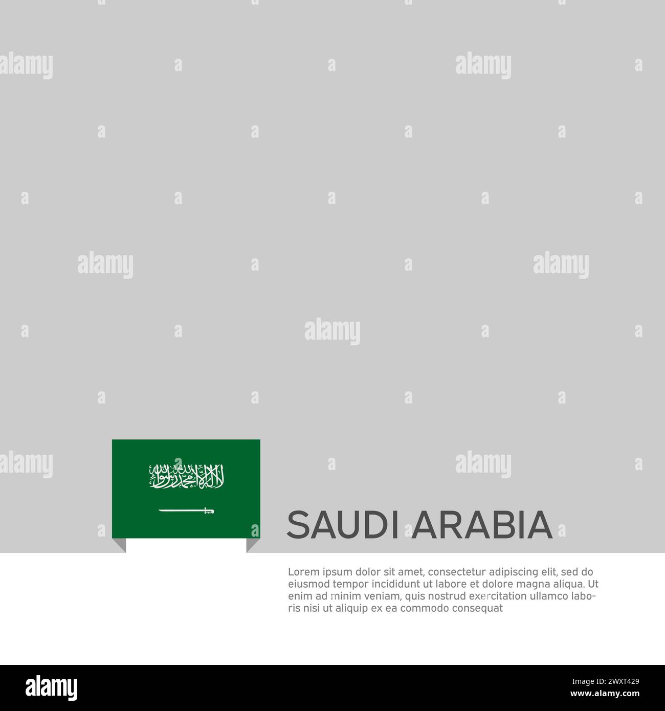 Saudi Arabia flag background. State patriotic saudi arabia banner ...