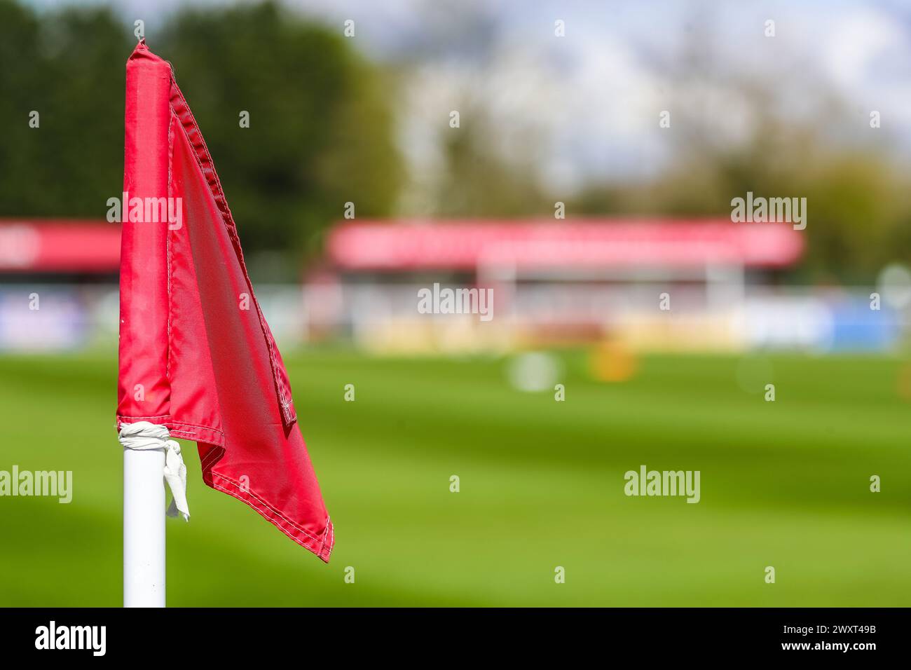 National league corner flag hi-res stock photography and images - Alamy