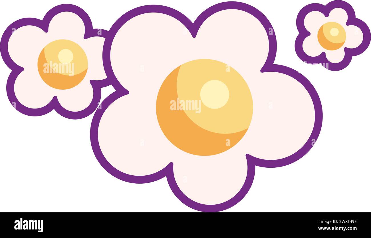 Delicate white chamomile spring flowers. Bright minimalistic ...