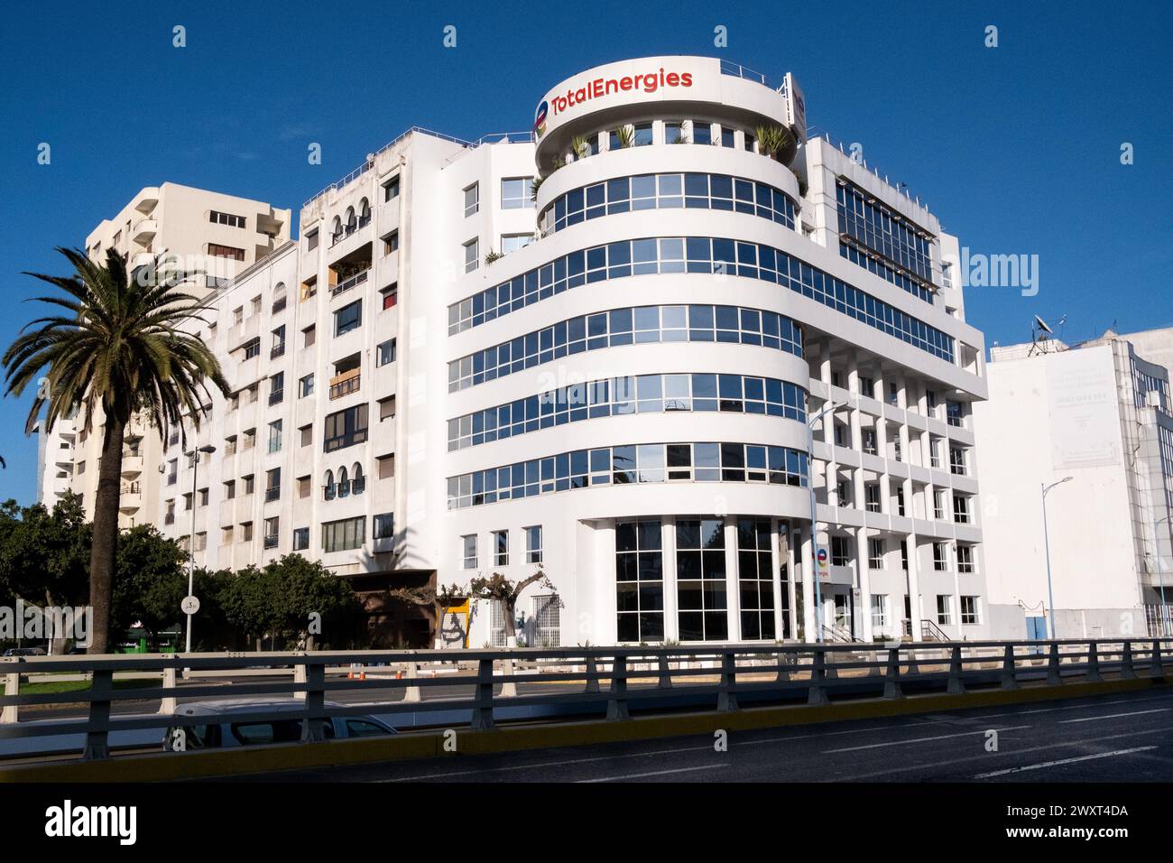 Head office of Total Energies in Morocco Casablanca on 1 October 2023 ...