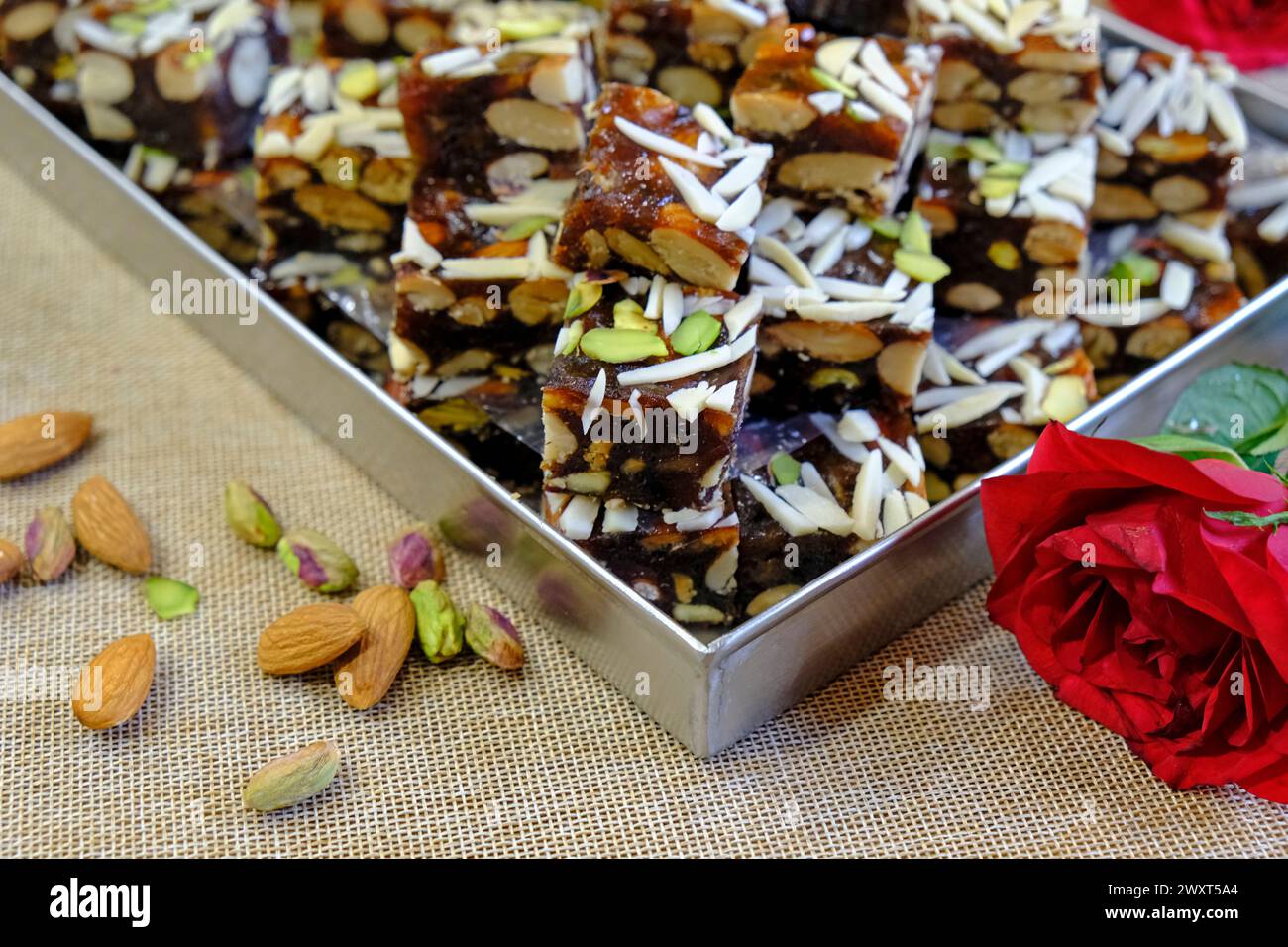 Sweet barfi hi-res stock photography and images - Alamy