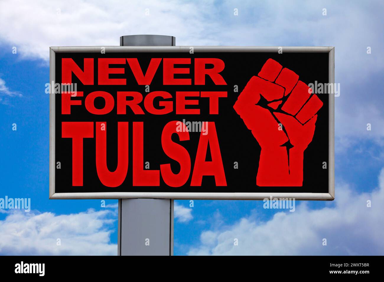 Never forget tusla hi-res stock photography and images - Alamy